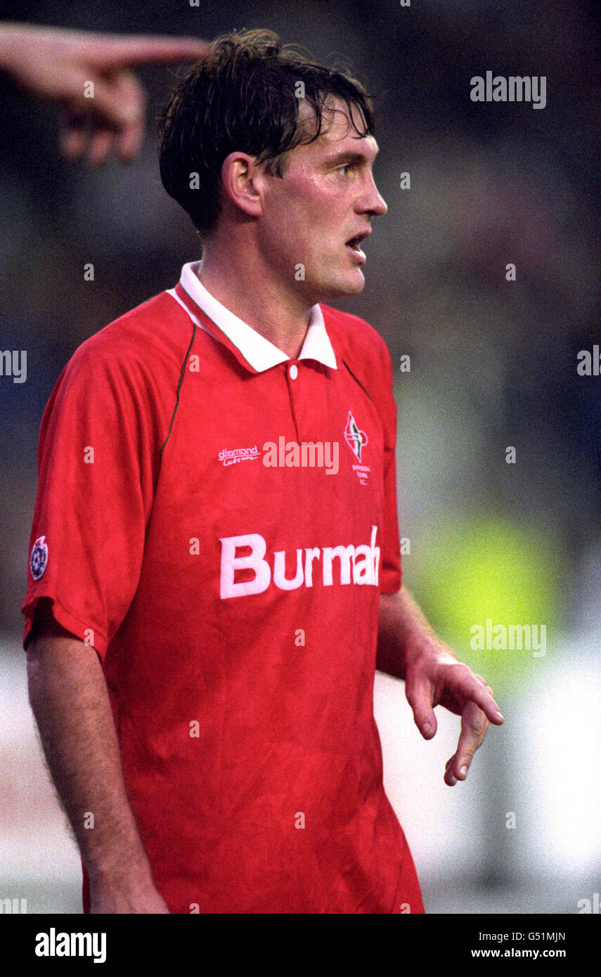 Glenn hoddle swindon town hi-res stock photography and images - Alamy
