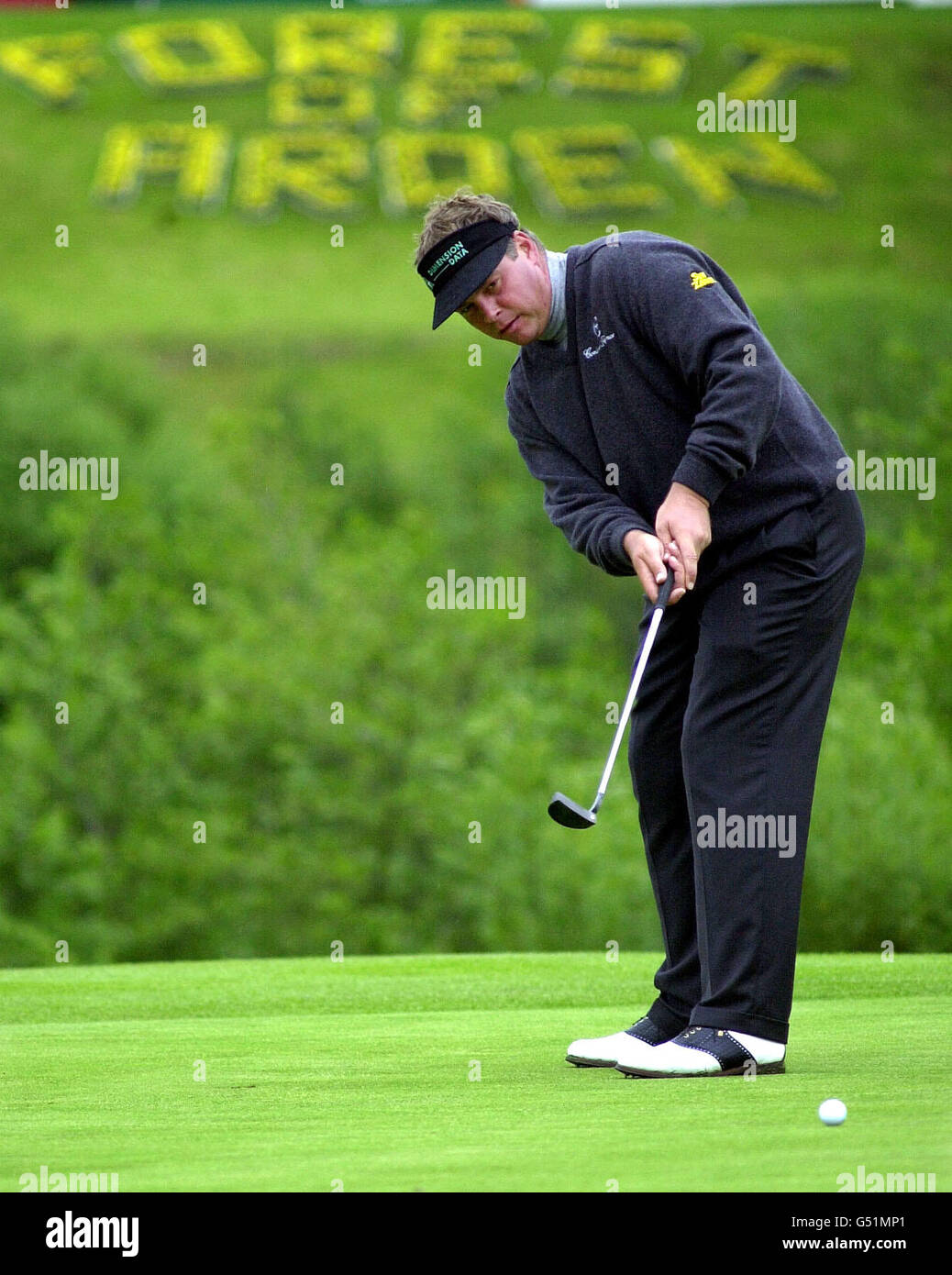 Darren Clarke English Open Stock Photo - Alamy