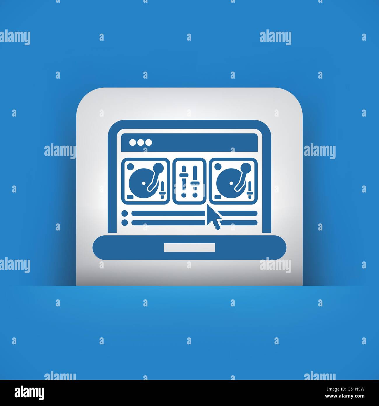Radio disc jockey Stock Vector Images - Alamy