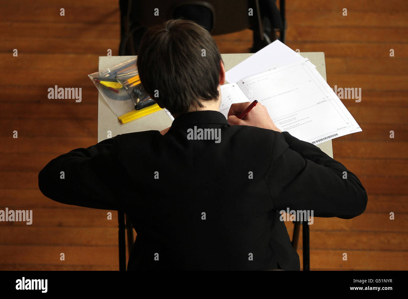 Gcse exams maths hi-res stock photography and images - Alamy