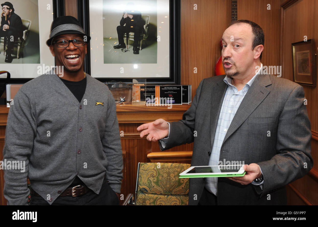 Benitez at absolute radio london hi-res stock photography and images ...