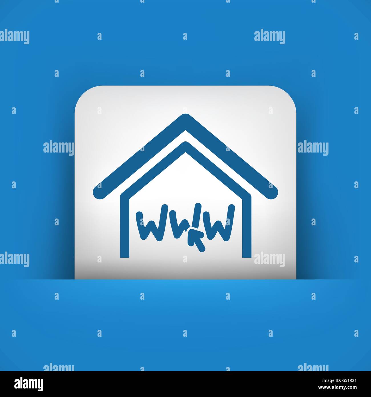 Web connection click link icon Stock Vector Image & Art - Alamy