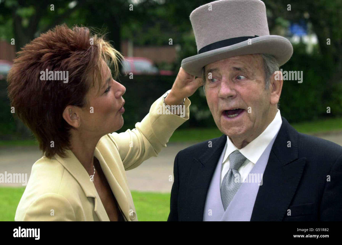 Comedian norman wisdom in london hi-res stock photography and images ...