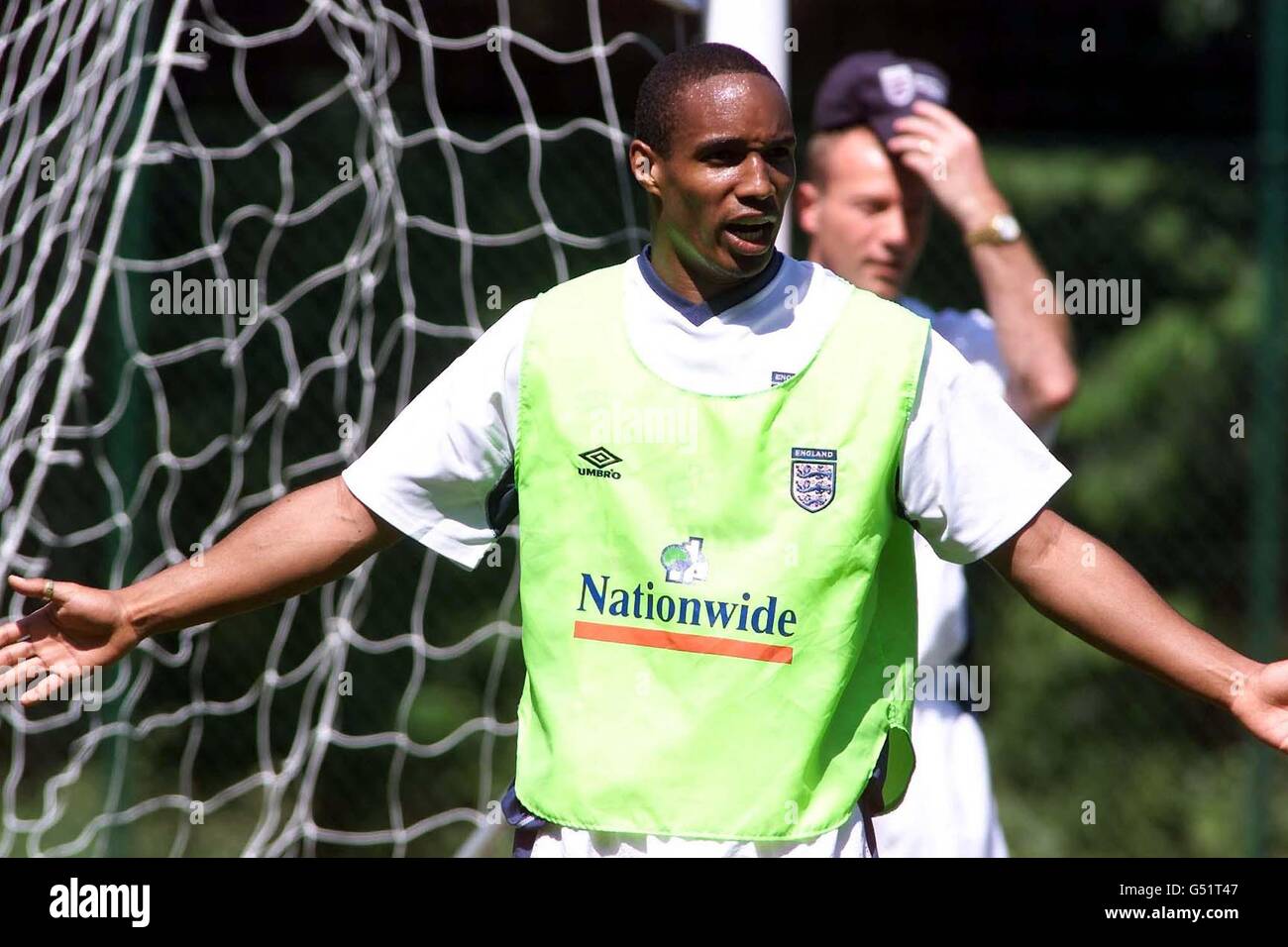 Paul Ince England Training Session High Resolution Stock Photography ...