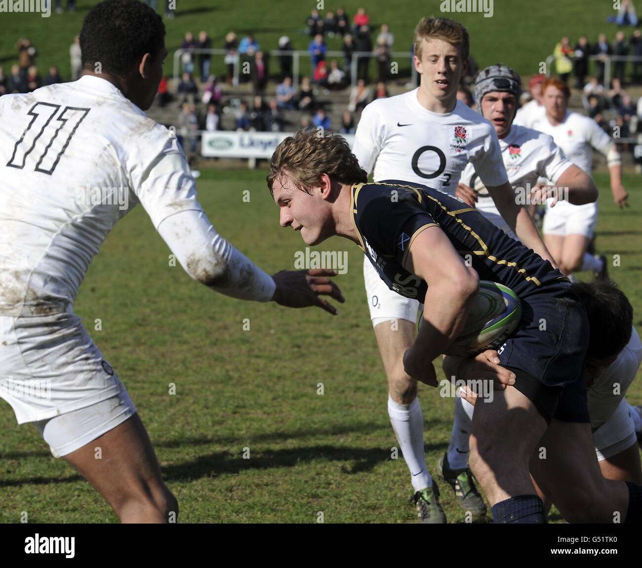 Rugby Union - Under 18s International - Scotland v England - Mansfield ...