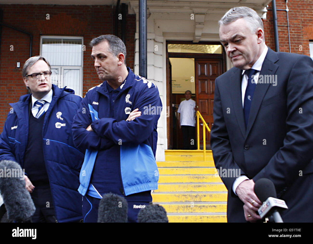 Fabrice Muamba collapse Stock Photo - Alamy