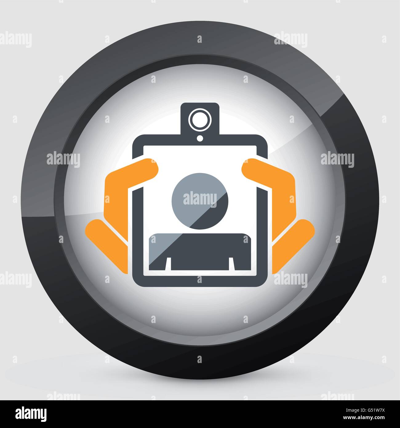 Webcam recording Stock Vector Images - Alamy