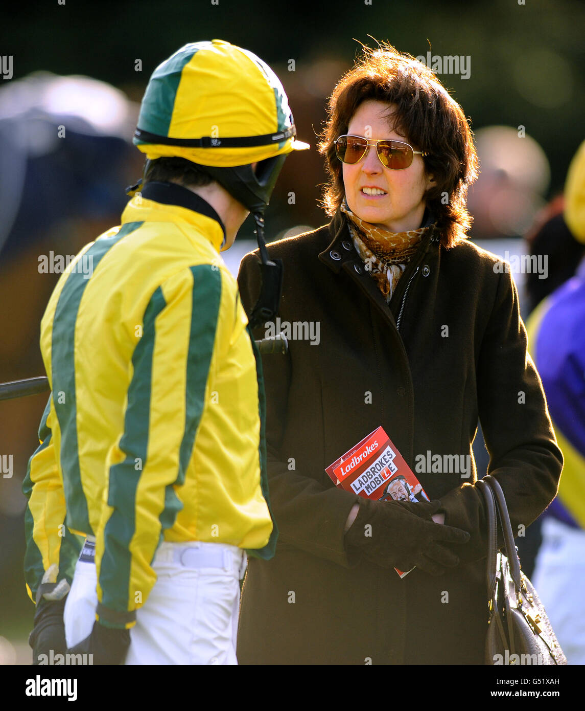 Jockey venetia williams hi-res stock photography and images - Alamy