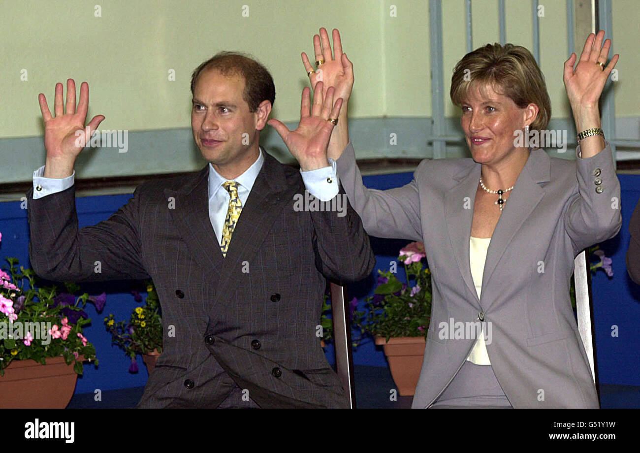 Earl & Countess of Wessex Stock Photo - Alamy