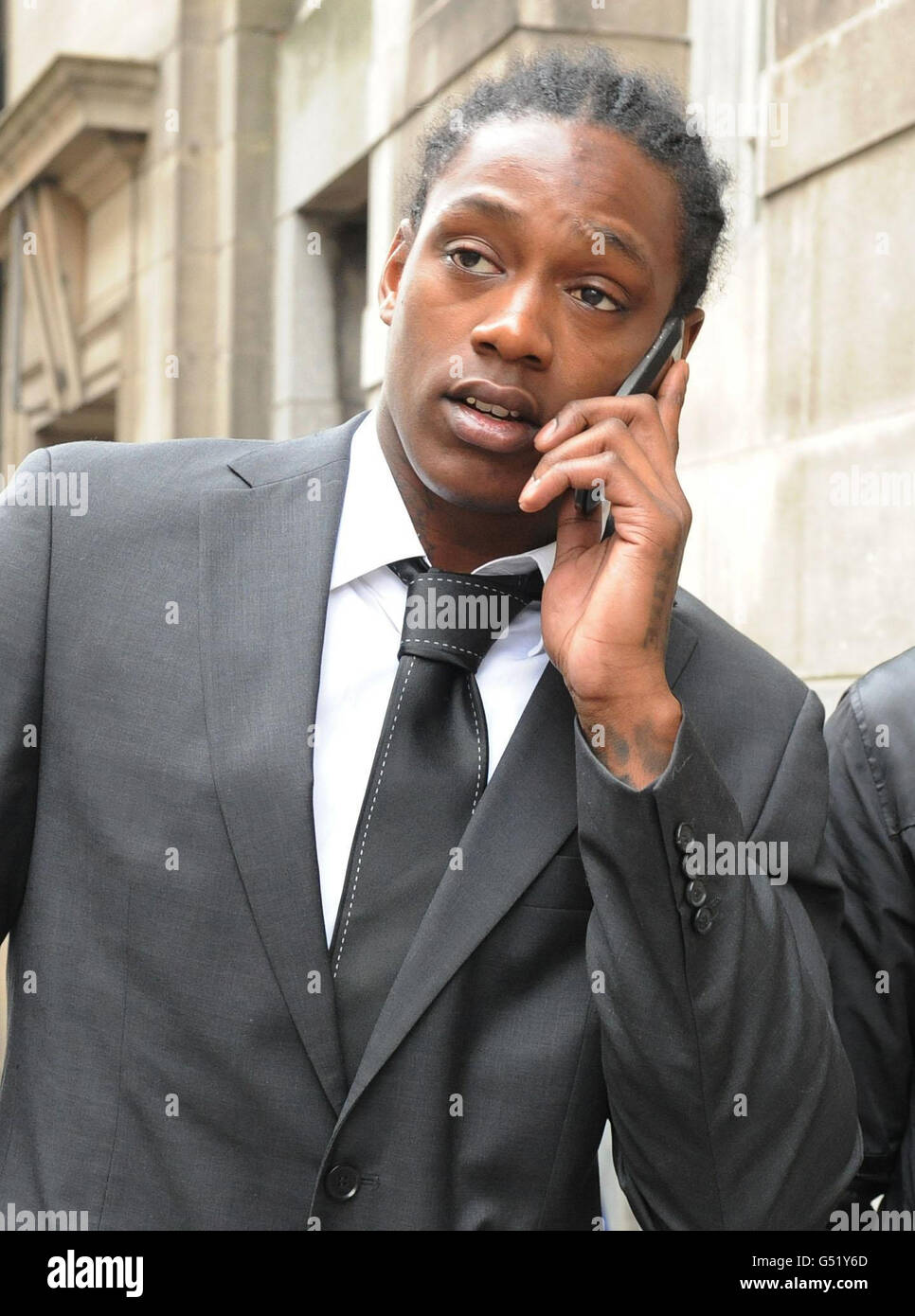 Newcastle United's Nile Ranger arrives at Newcastle Magistrates court ...