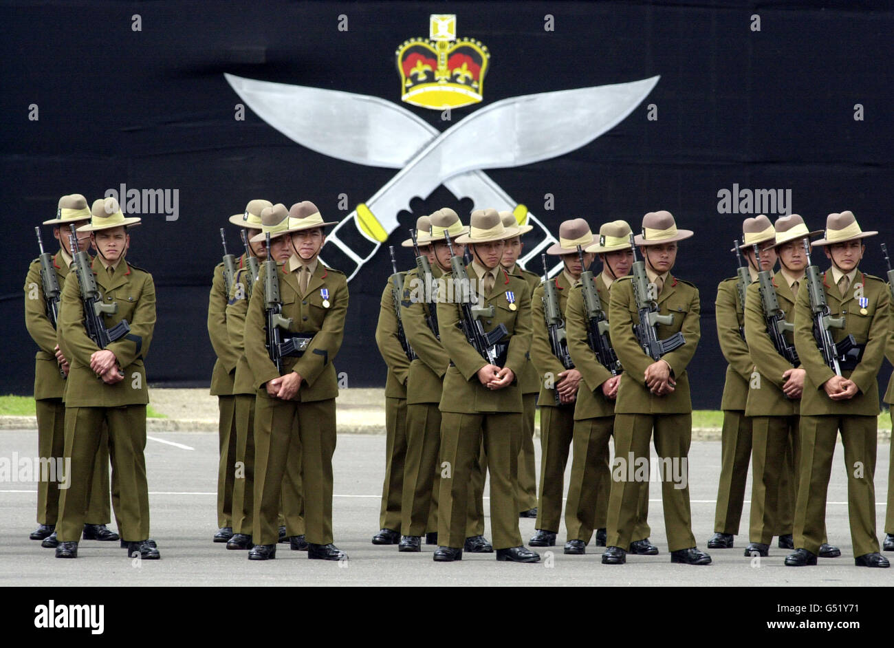 Royal gurkha rifles rgr hi-res stock photography and images - Alamy