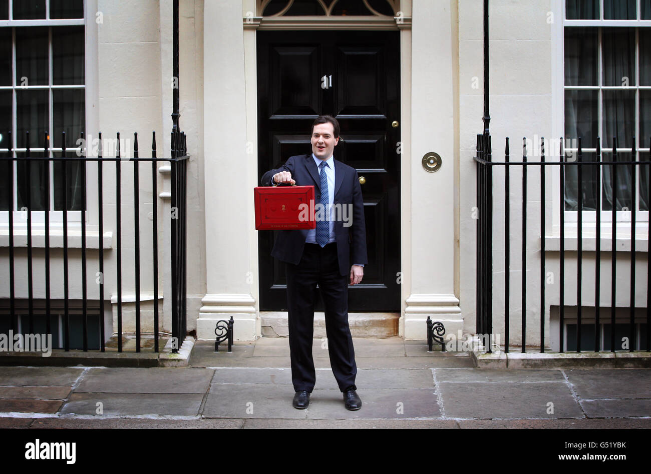 Budget 2012 george osborne hi-res stock photography and images - Alamy
