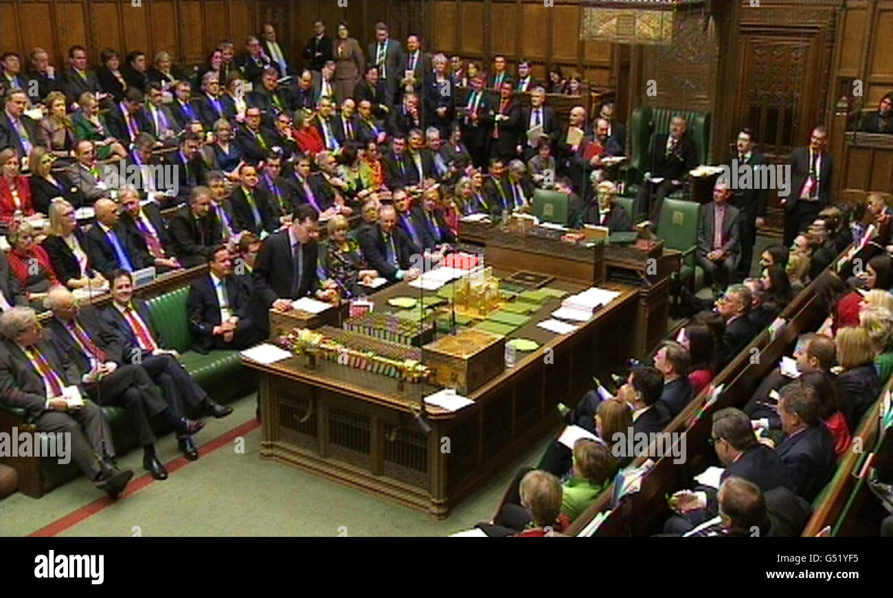 Budget 2012 george osborne hi-res stock photography and images - Alamy