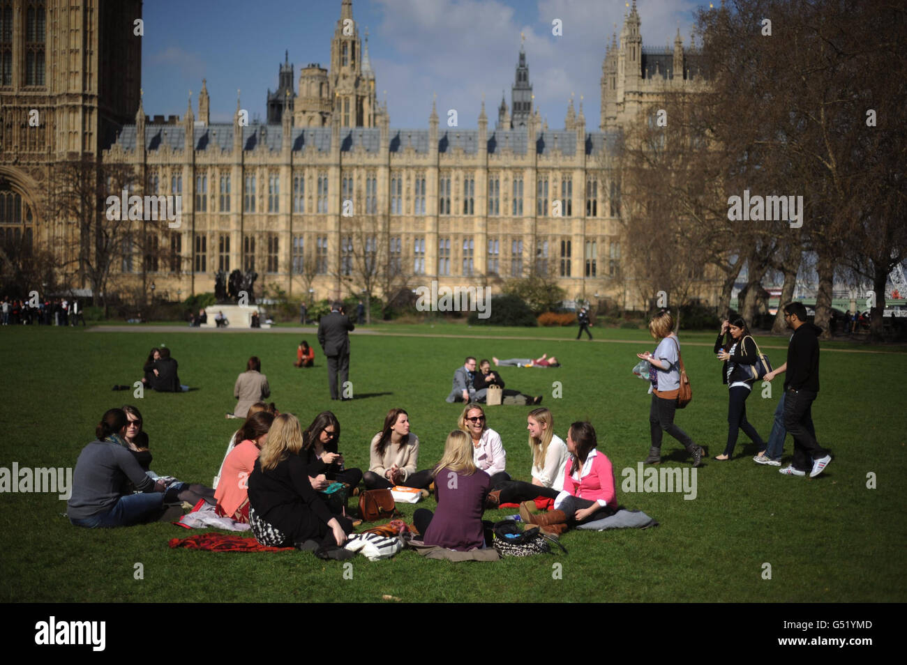 Spring weather 21st March Stock Photo - Alamy