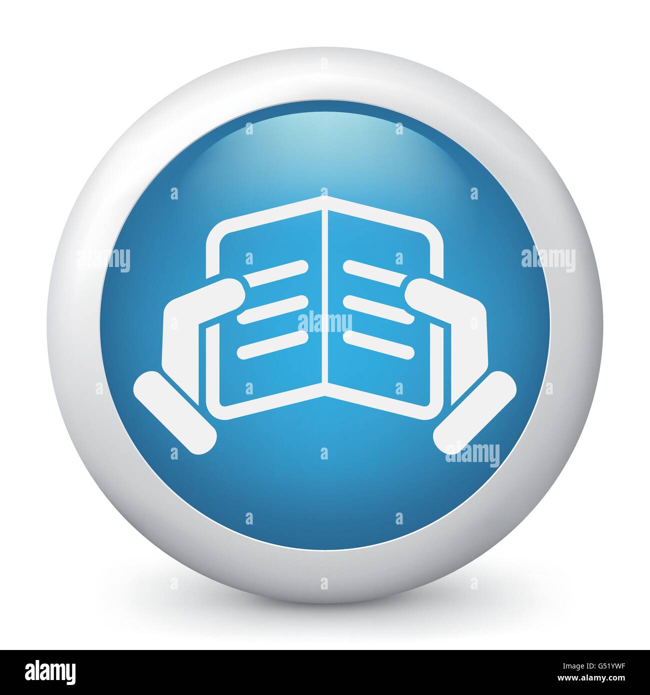 Text reading concept icon Stock Vector Image & Art - Alamy