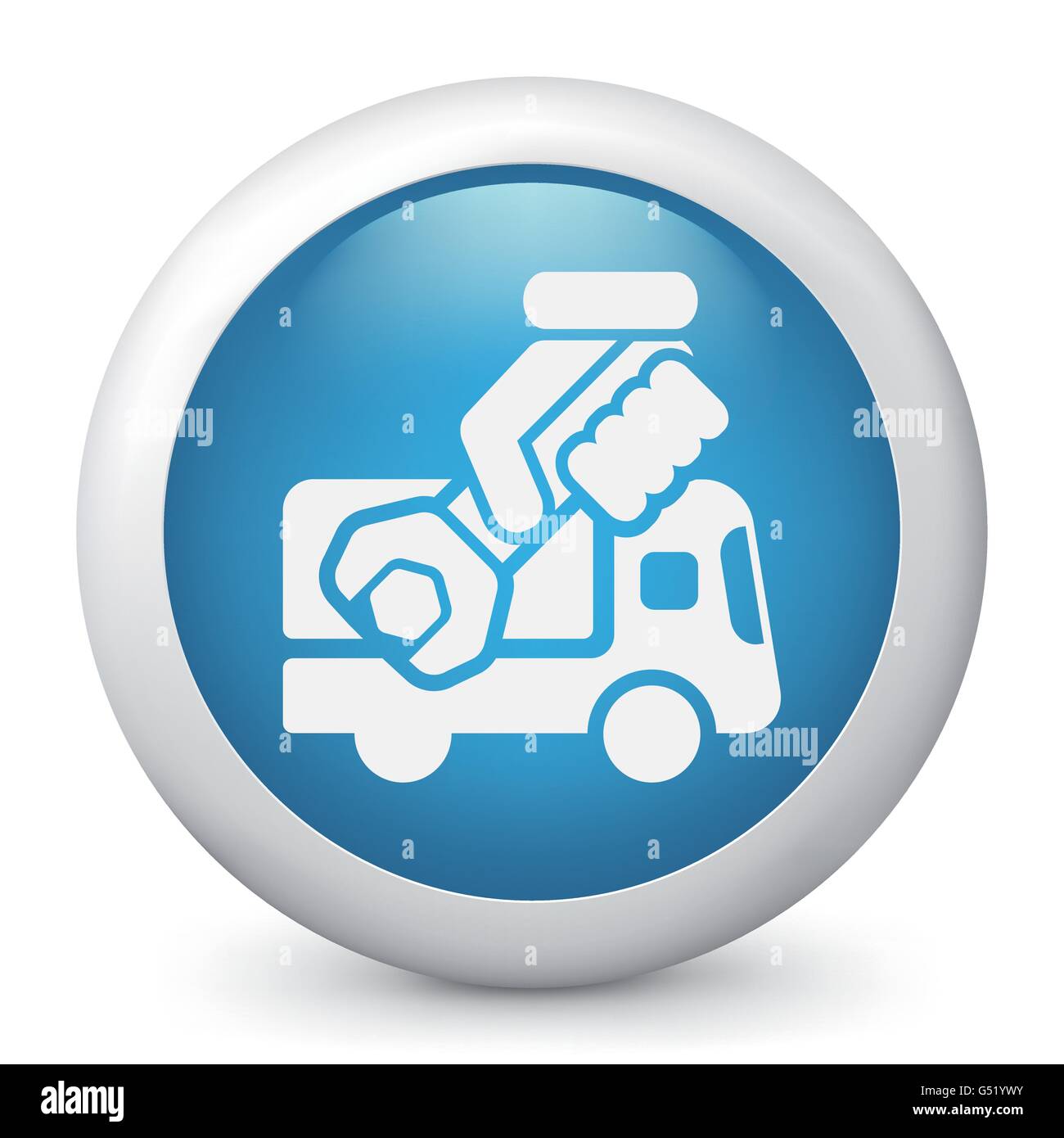 Assistance van concept icon Stock Vector Image & Art - Alamy