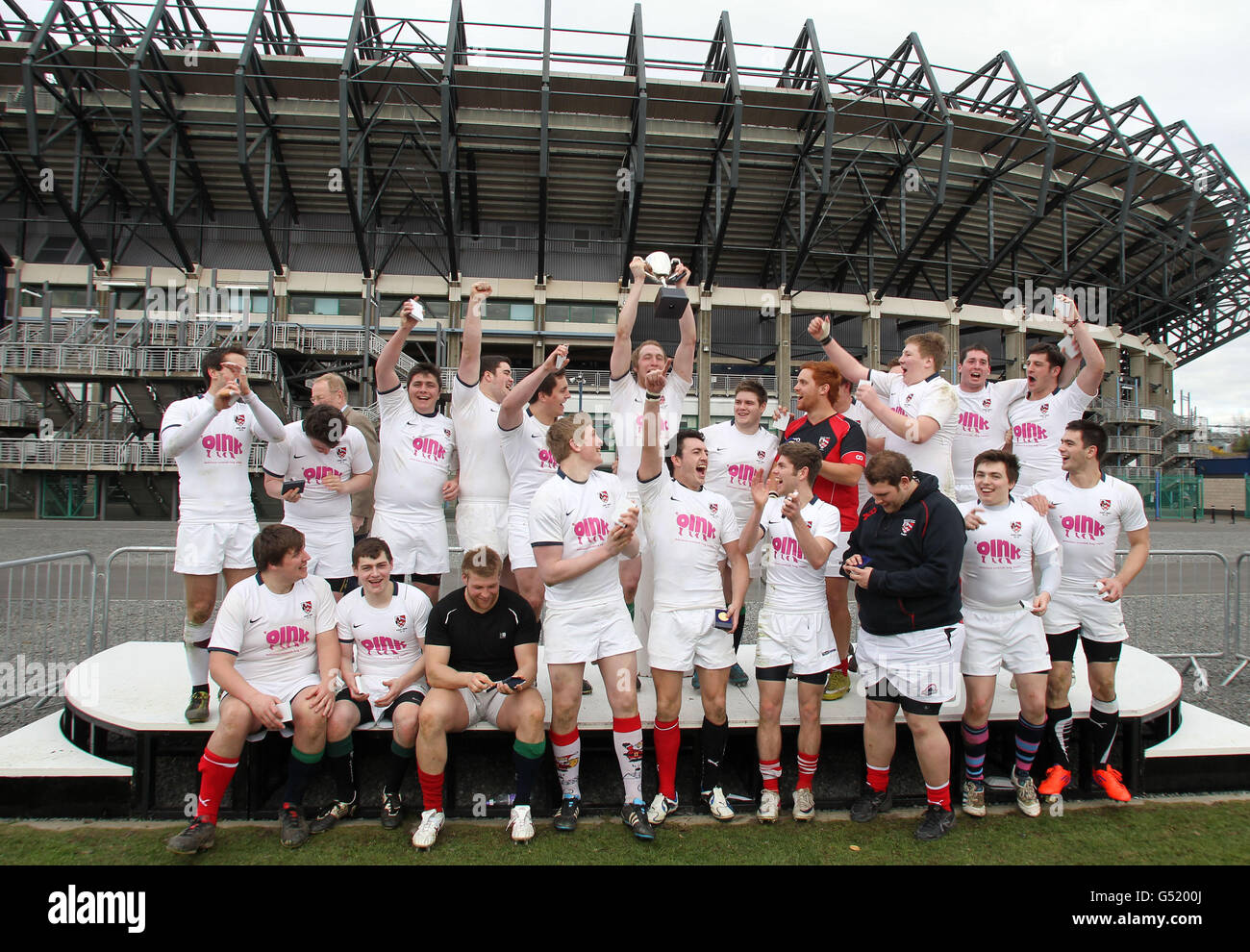 Edinburgh napier university rugby hi-res stock photography and images ...