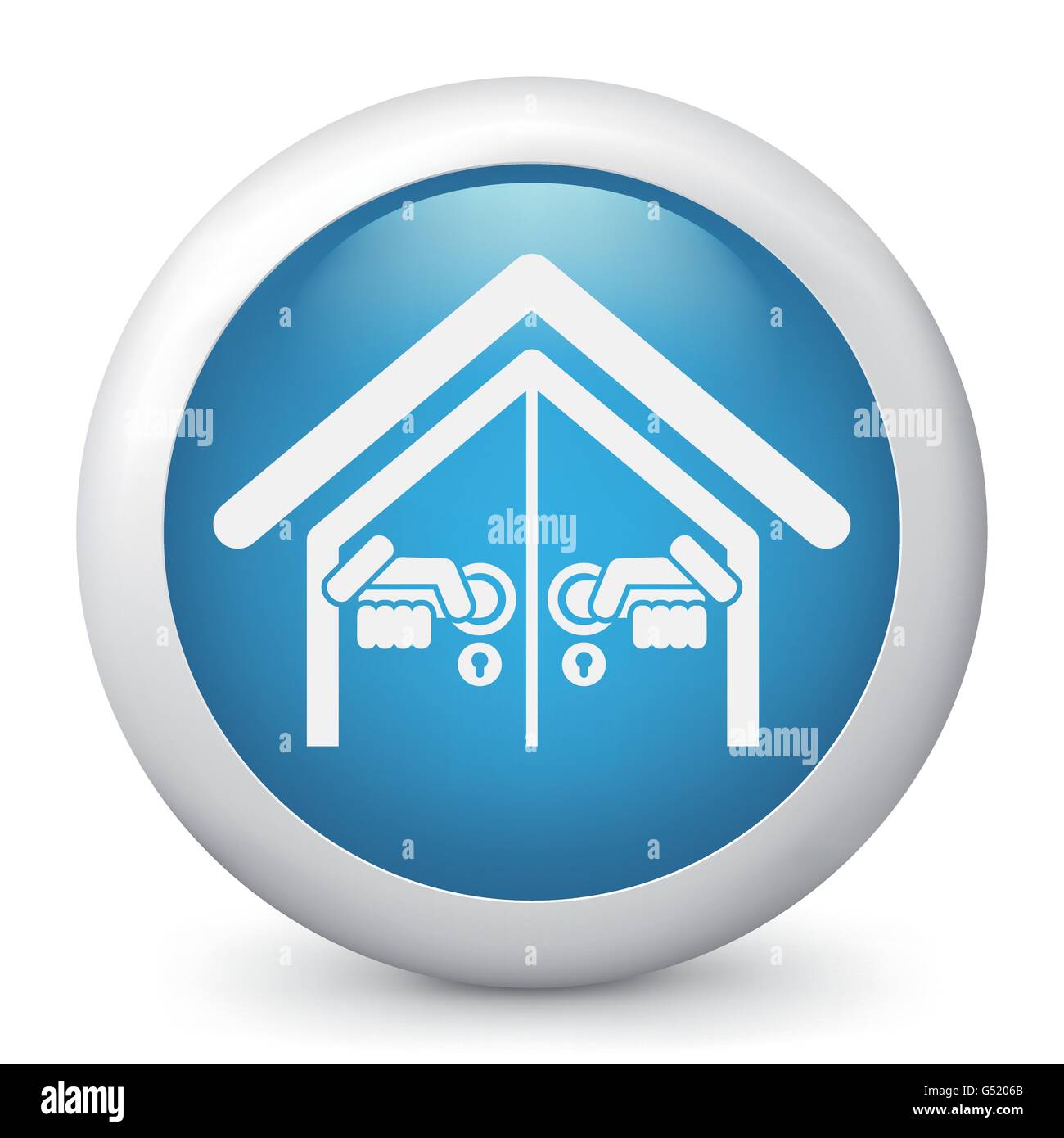 Door house opening concept icon Stock Vector Image & Art - Alamy