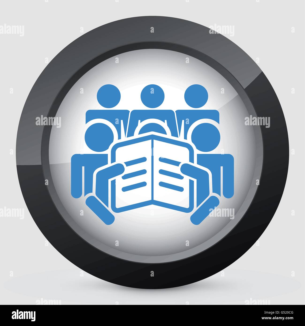 Teaching reading to class Stock Vector Images - Alamy