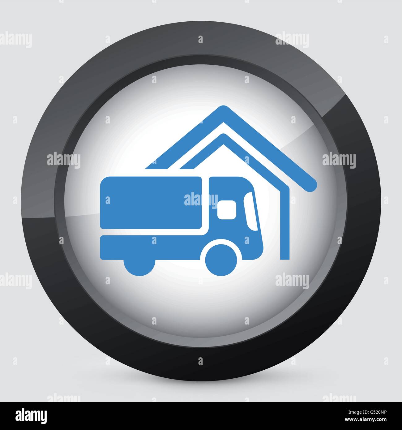 Van delivery concept icon Stock Vector Image & Art - Alamy