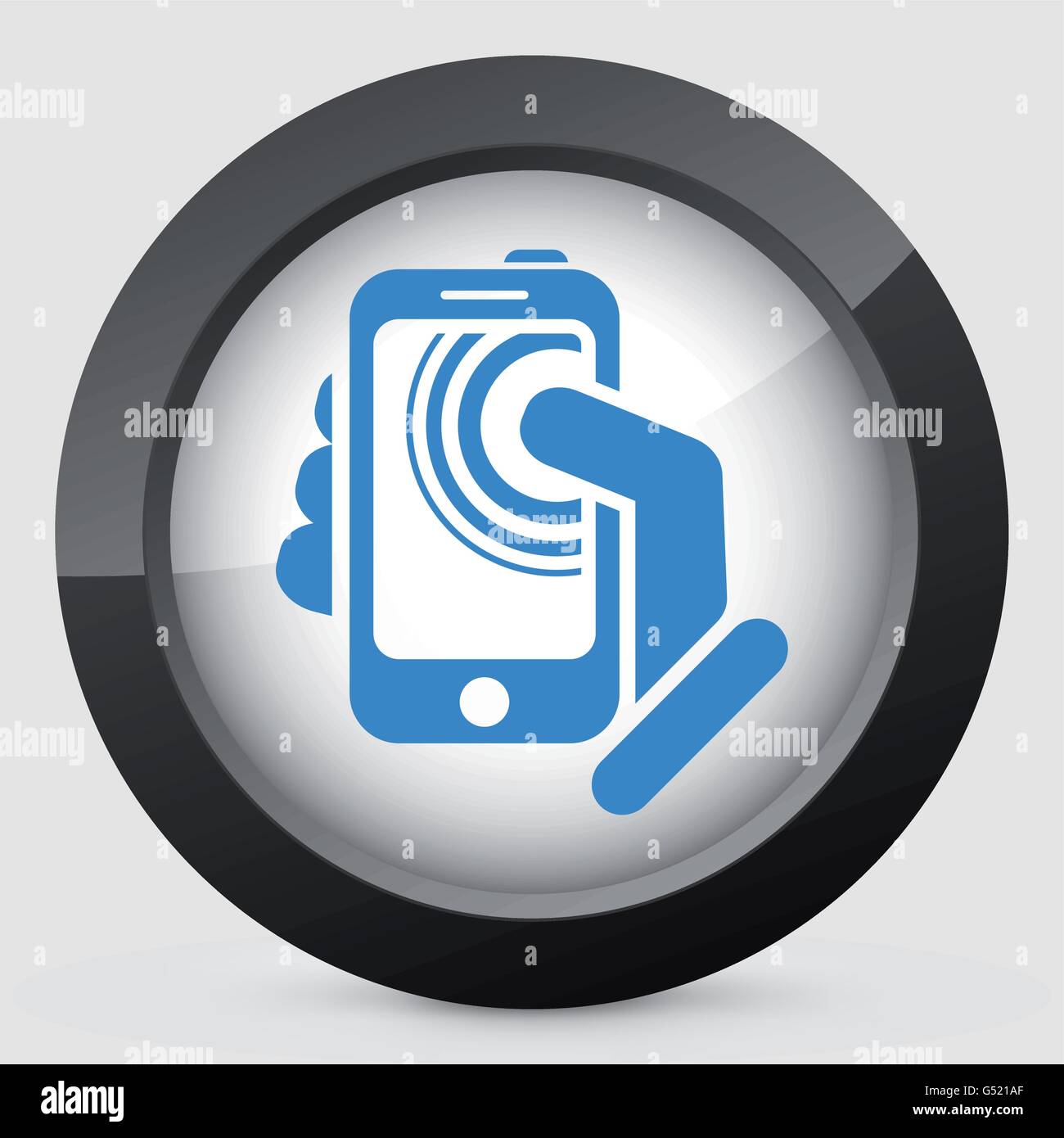 Smartphone touchscreen icon concept Stock Vector Image & Art - Alamy