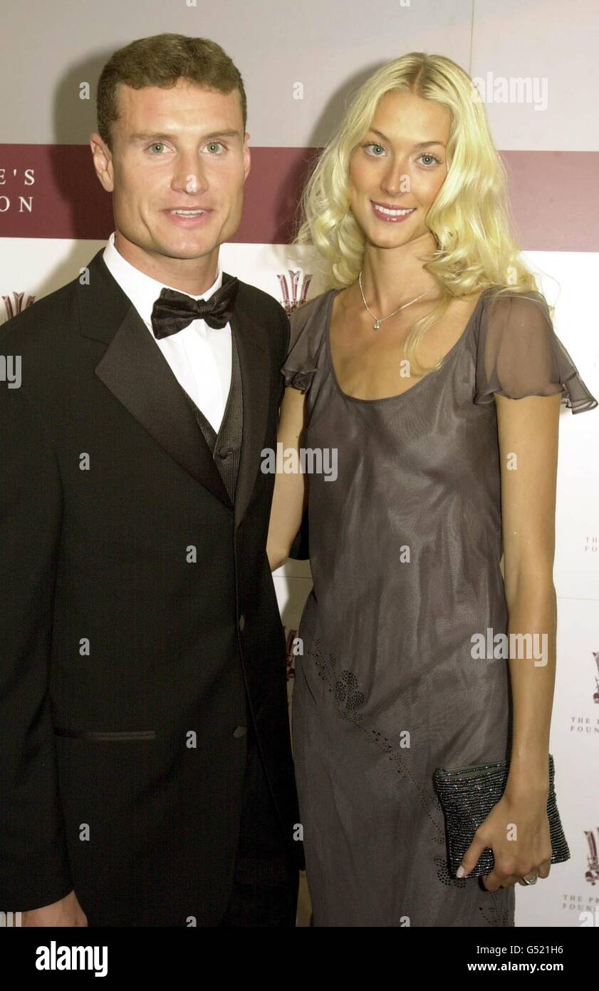 Formula one racing driver david coulthard and girlfriend heidi ... Formula one racing driver david coulthard and girlfriend heidi ...
