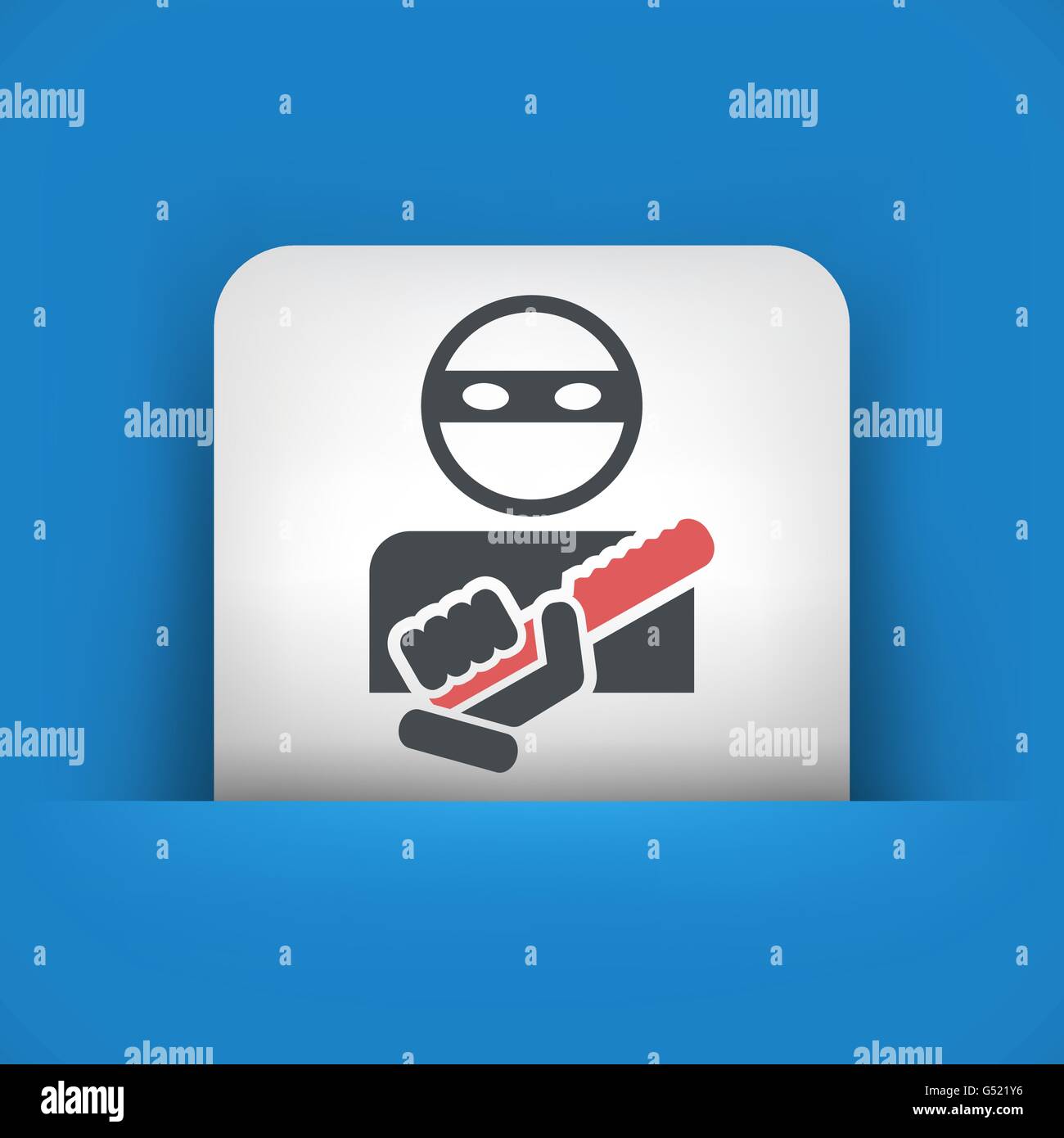 Bandit masked Stock Vector Images - Alamy