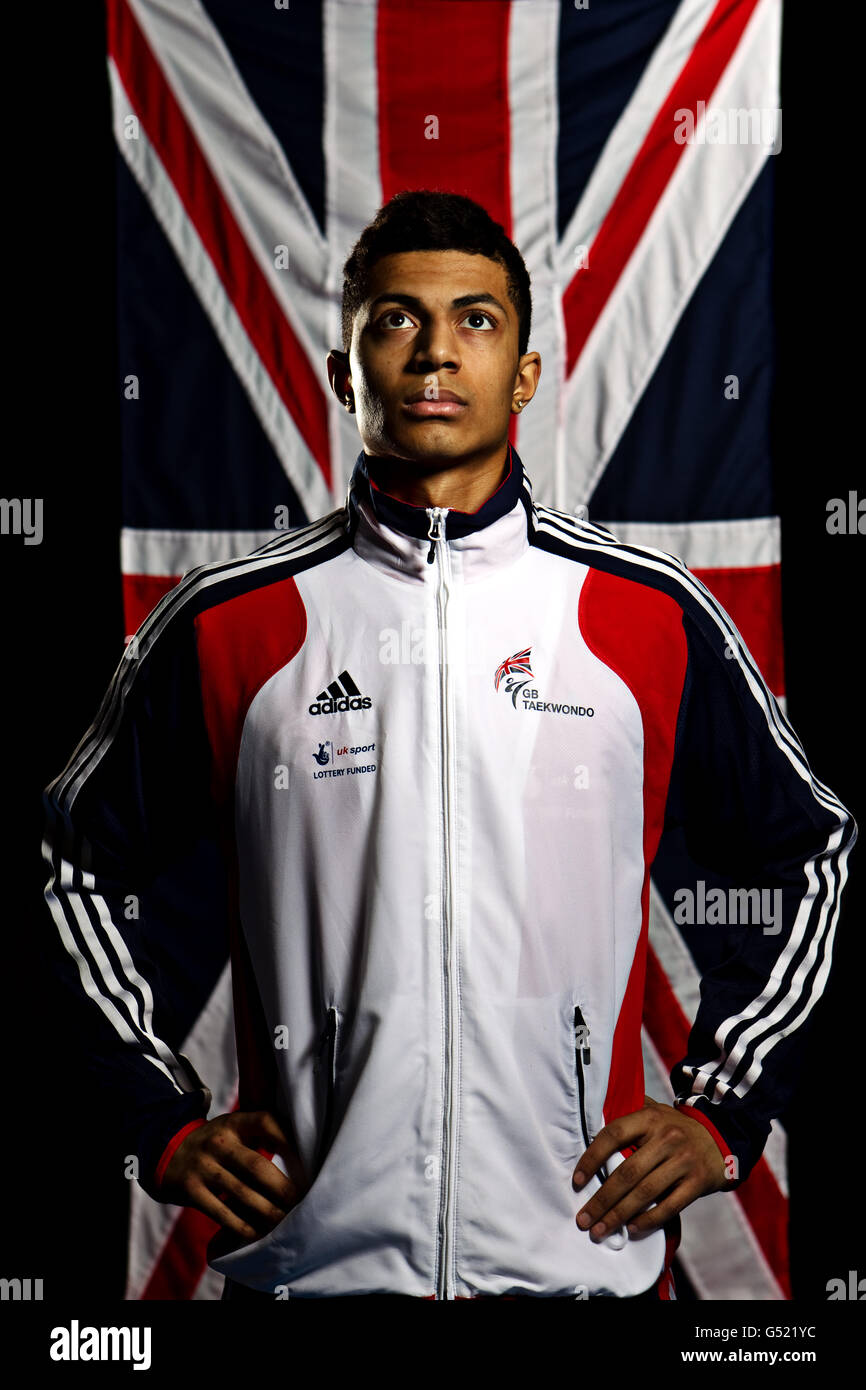 Great britains ruebyn richards media day sportcity hi-res stock ...