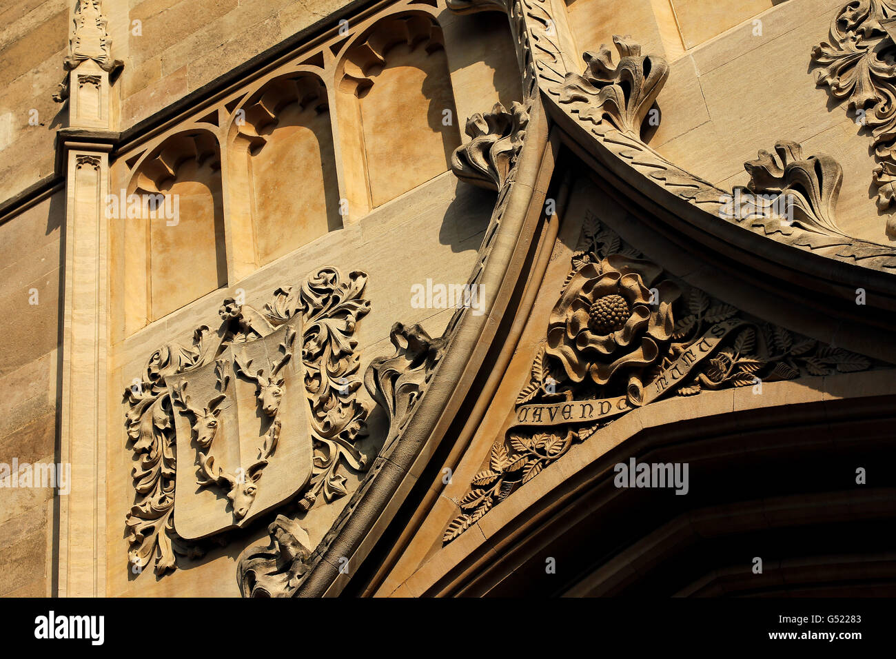 A general view of the old Cavendish Laboratories in Free School Lane ...