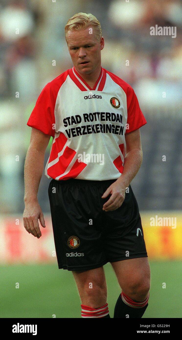 DUTCH SOCCER. RONALD KOEMAN, FEYENOORD Stock Photo - Alamy