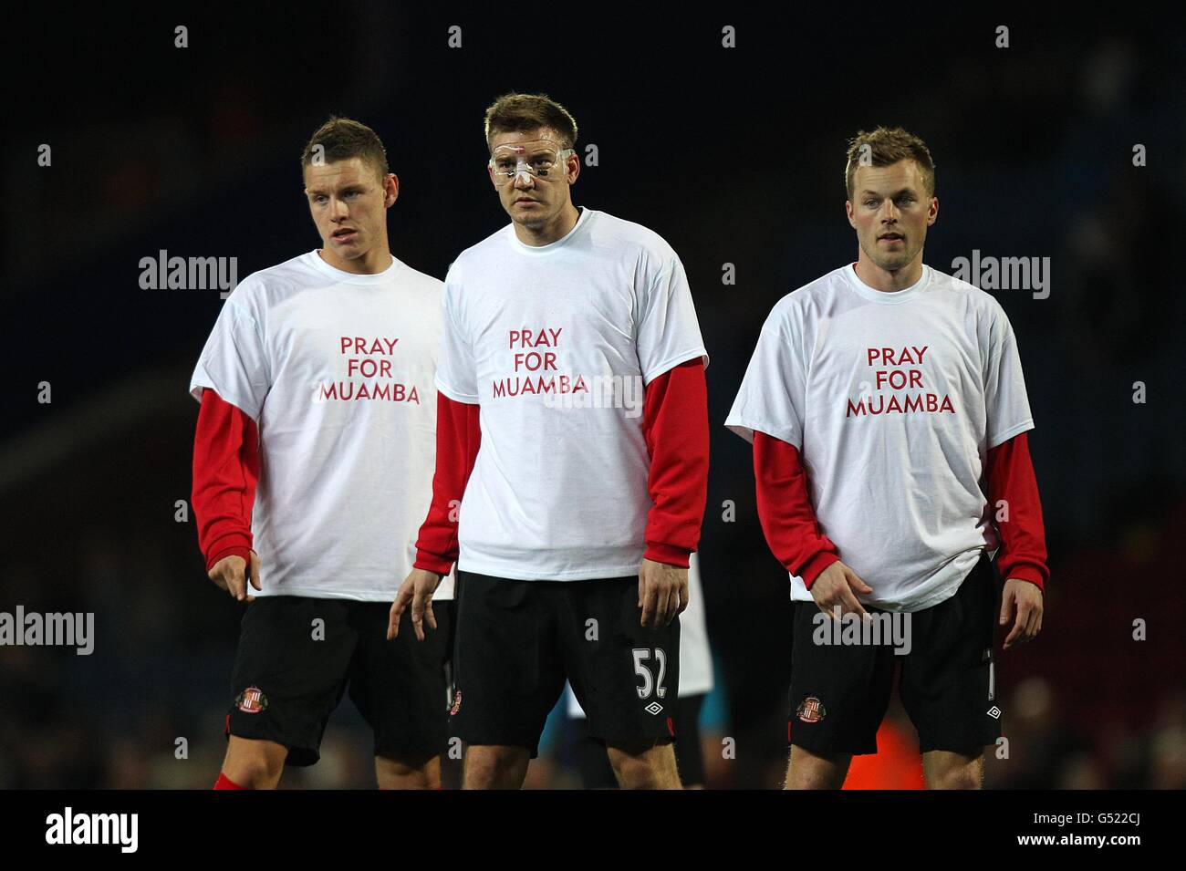 (left to right) Sunderland's Connor Wickham, Nicklas Bendtner and ...