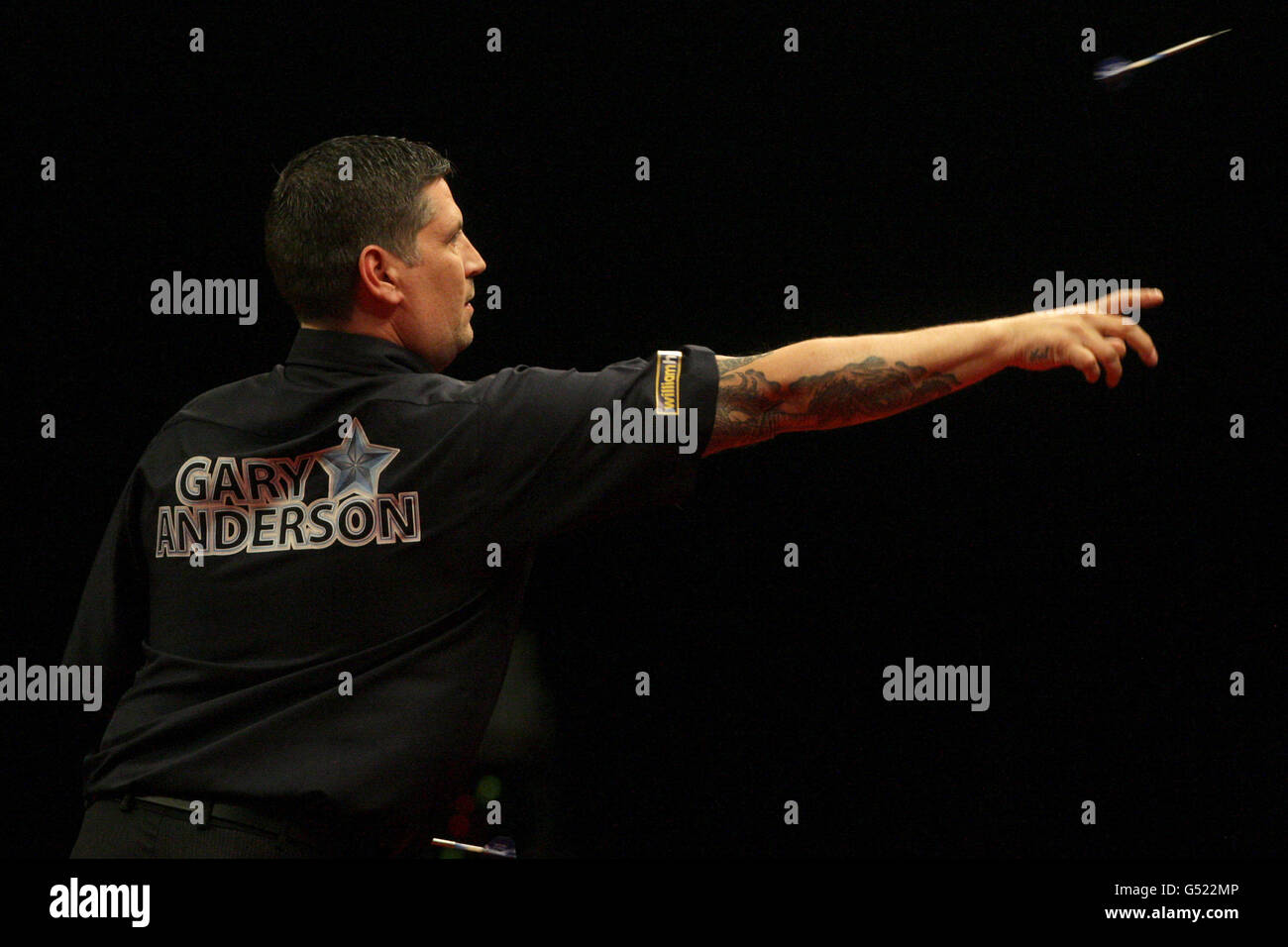 Darts - McCoys Premier League - O2 Arena Stock Photo - Alamy