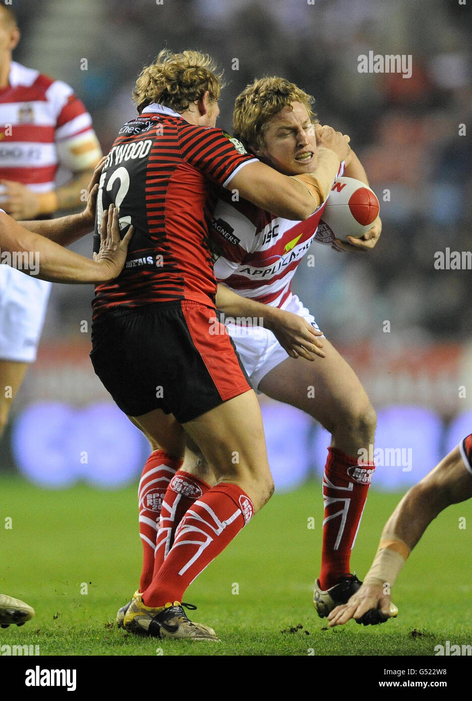 Rugby League - Stobart Super League - Wigan Warriors v Warrington ...