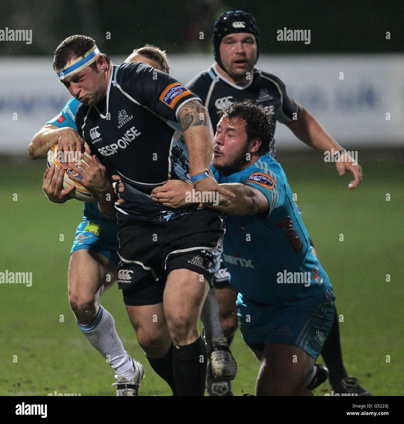 Glasgow warriors v aironi rugby hi-res stock photography and images - Alamy