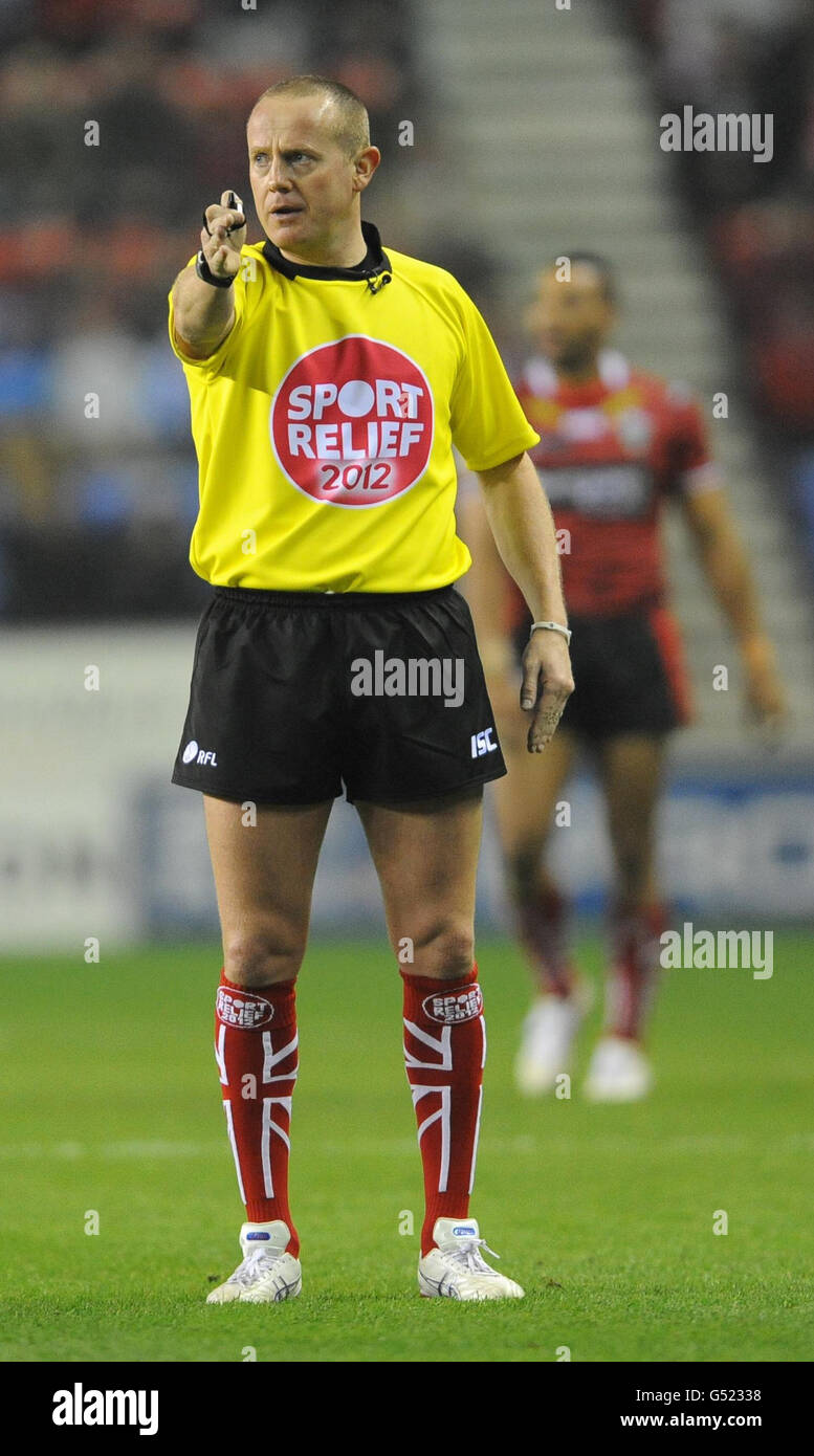 Rugby League - Stobart Super League - Wigan Warriors v Warrington ...