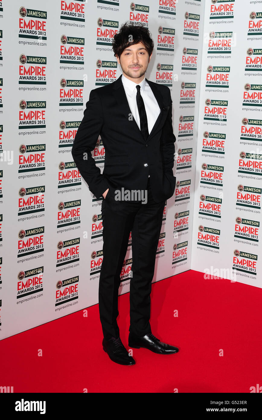 Alex Zane arriving at the Jameson Empire Film Awards held at the ...