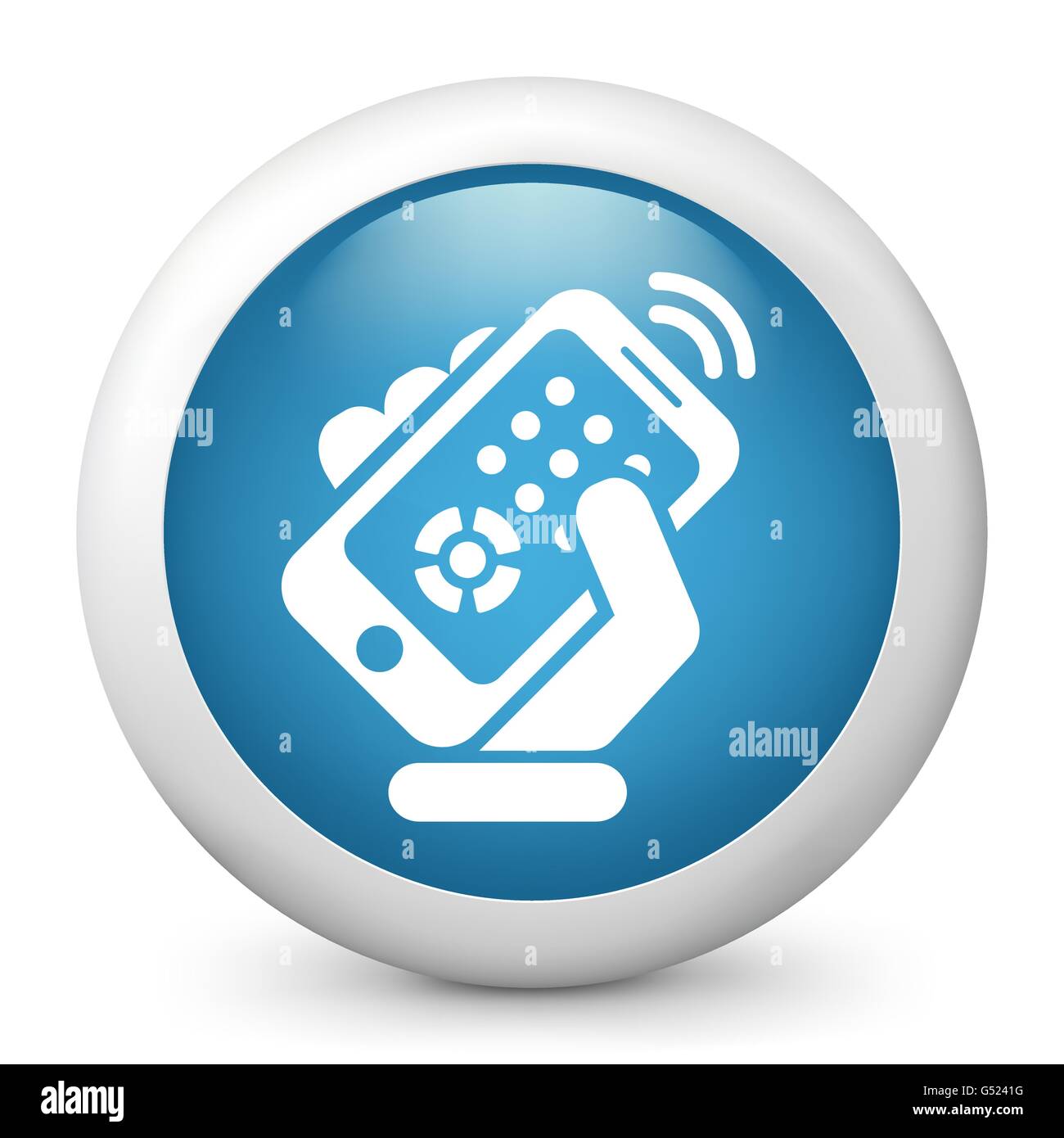 Smartphone remote control Stock Vector Image & Art - Alamy