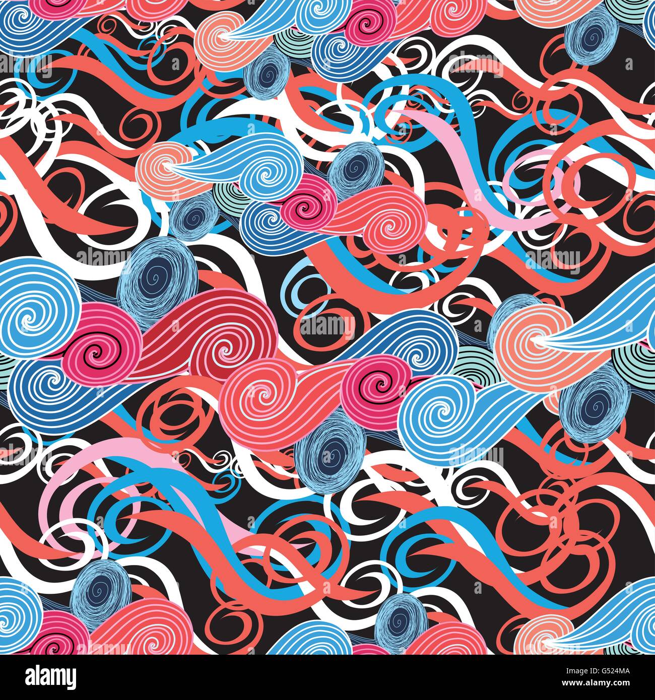 Beautiful vector illustration of abstract patterns Stock Vector Image ...
