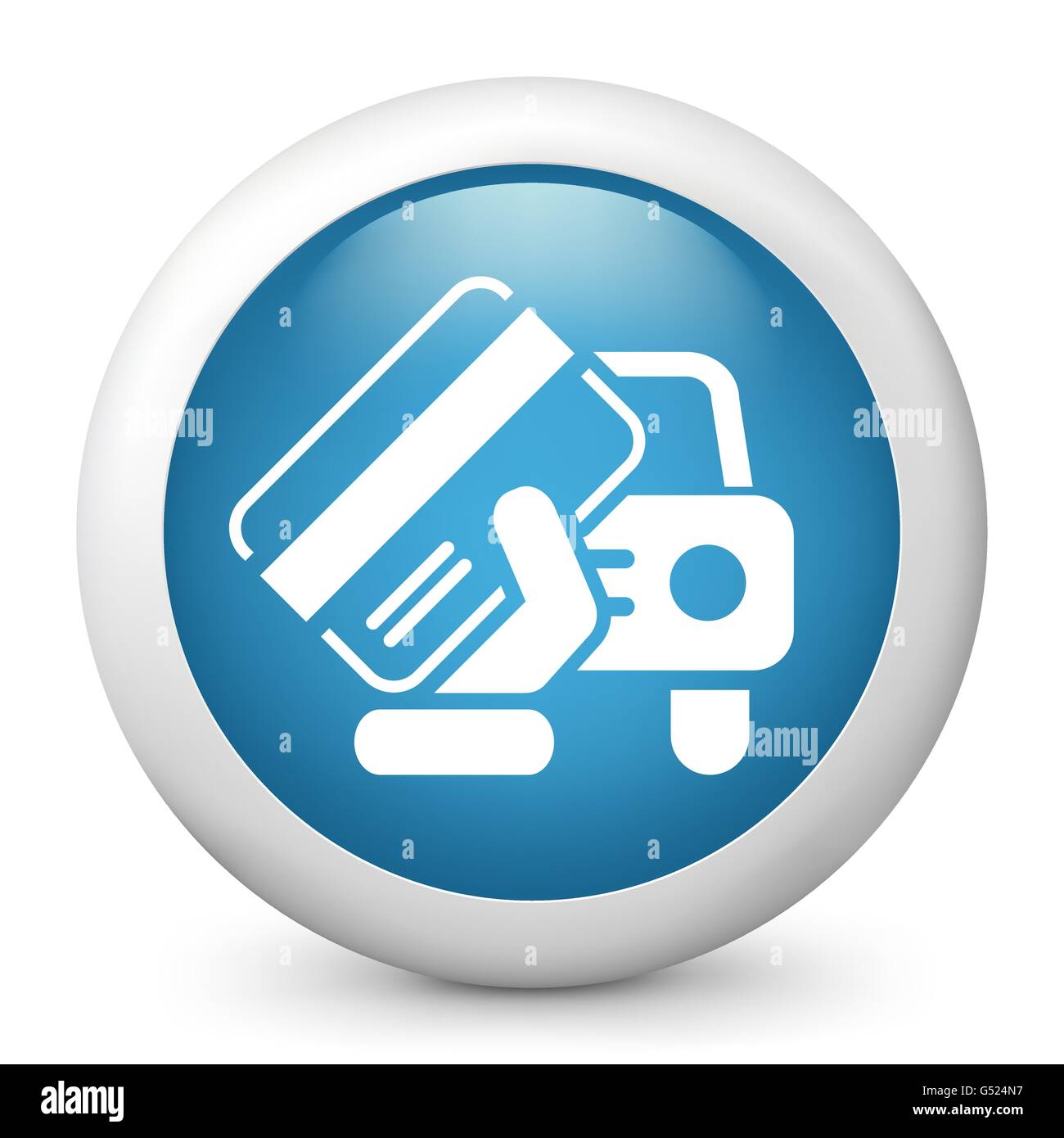 Driving license car vector Cut Out Stock Images & Pictures - Alamy