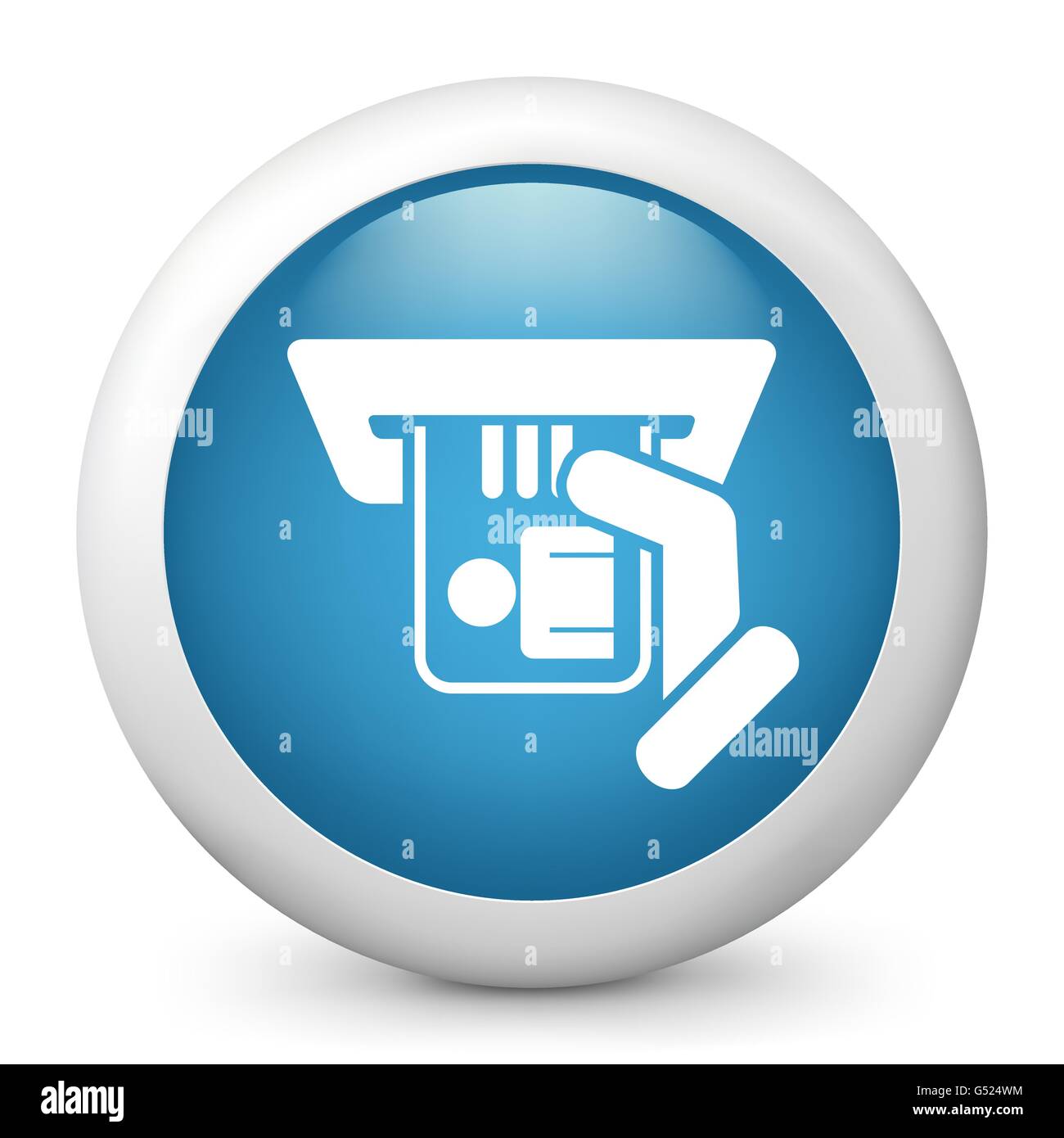 Id card insert icon Cut Out Stock Images & Pictures - Alamy