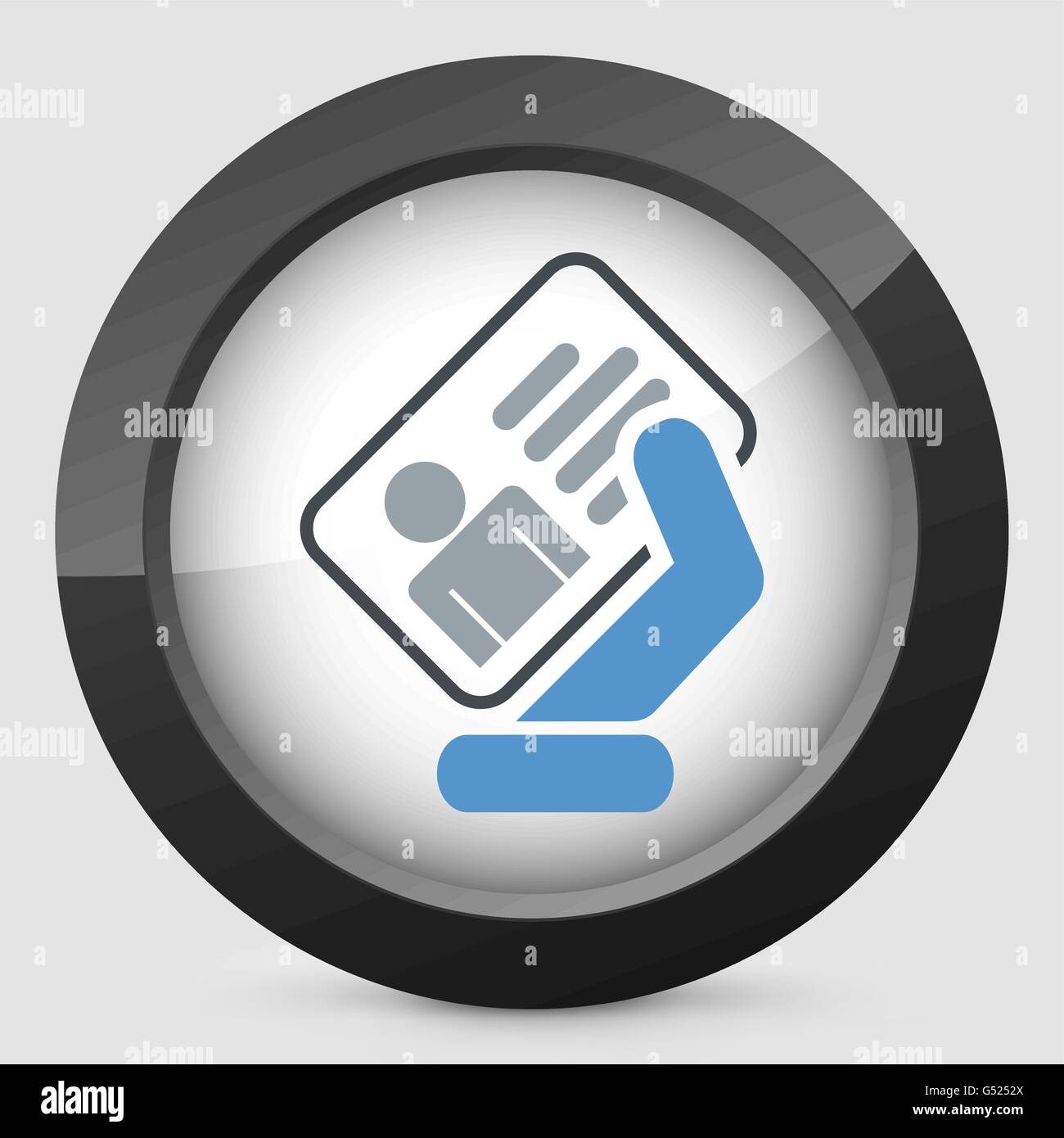 Membership card holding Stock Vector Images - Alamy