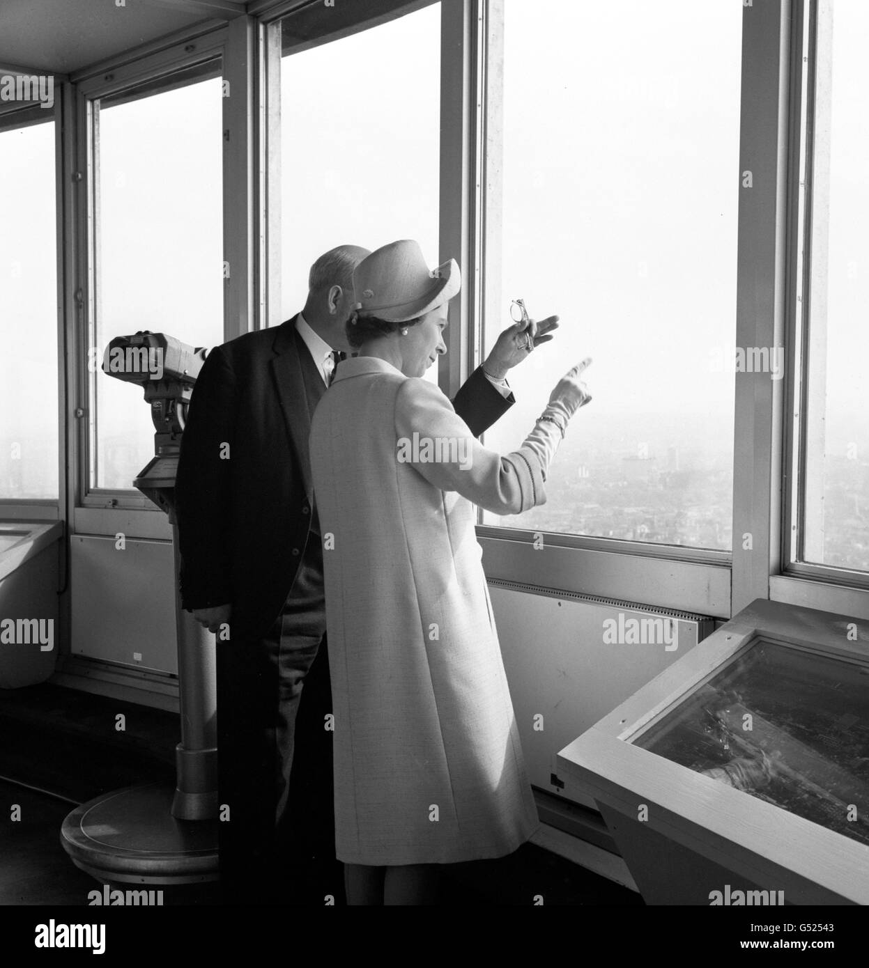 Royalty - Queen Elizabeth II - Post Office Tower, London Stock Photo ...