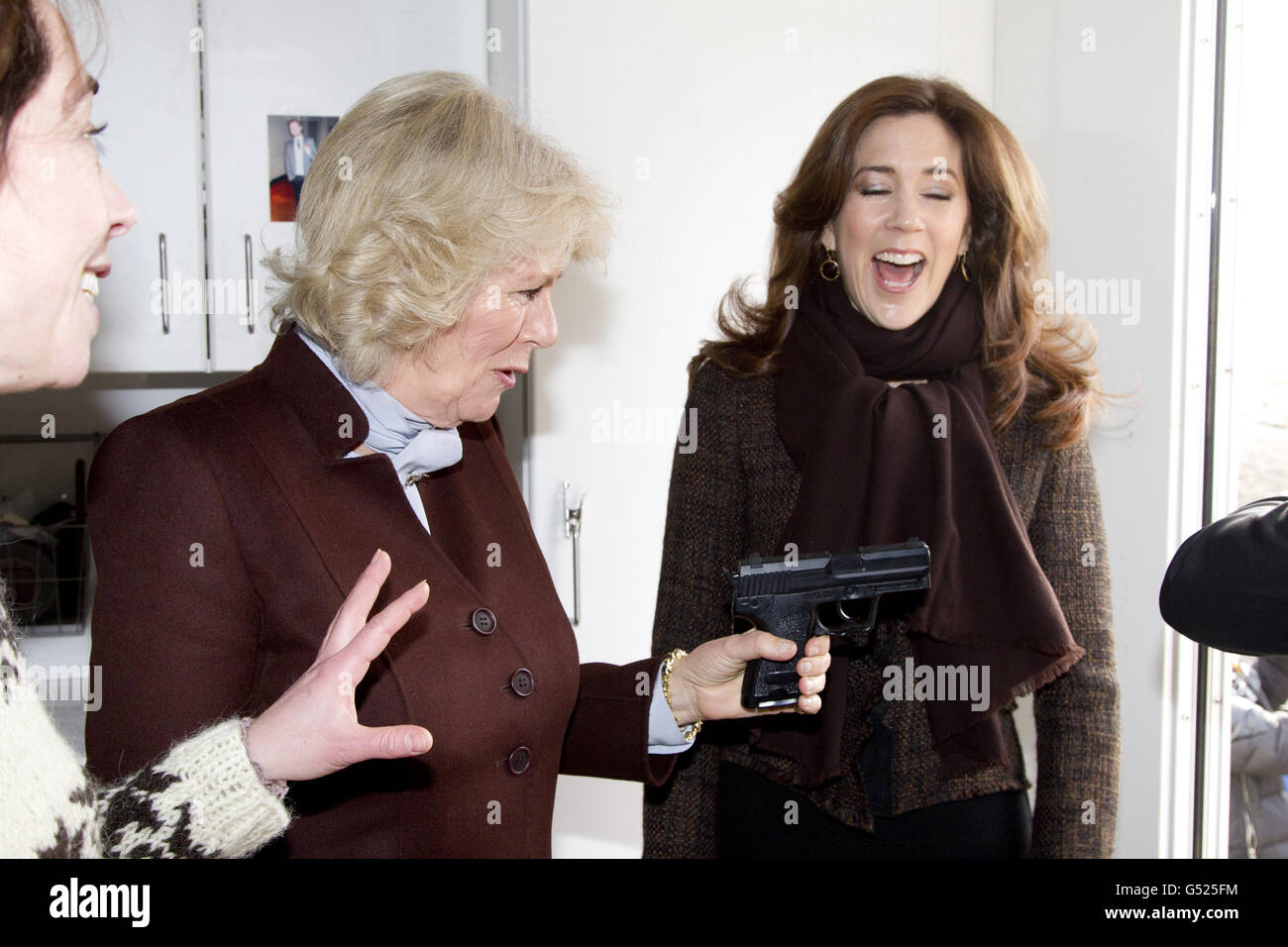 Duchess of cornwall and crown princess mary hi-res stock photography ...