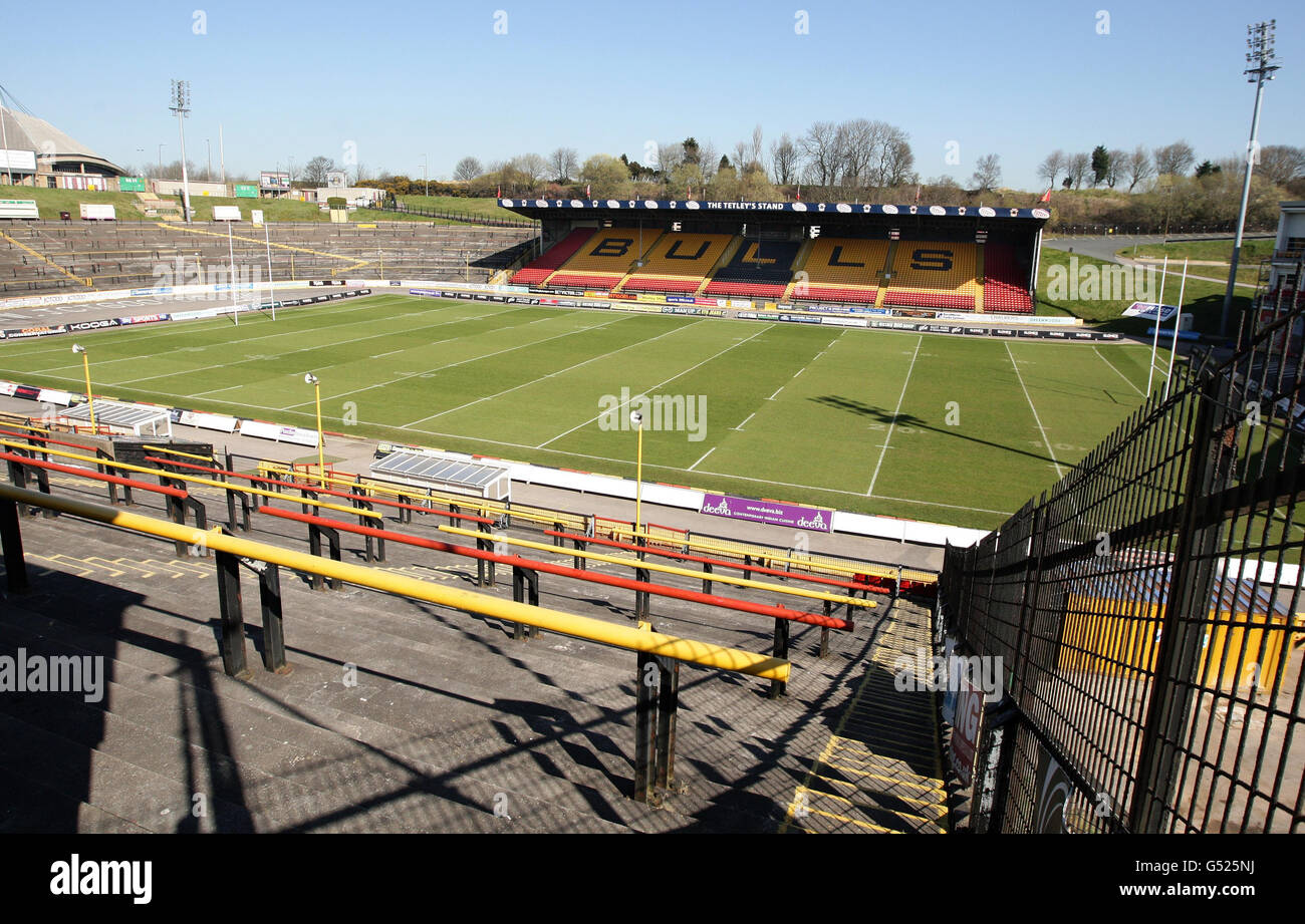 Rugby League - Bradford Bulls Face Administration - Odsal Stadium Stock ...