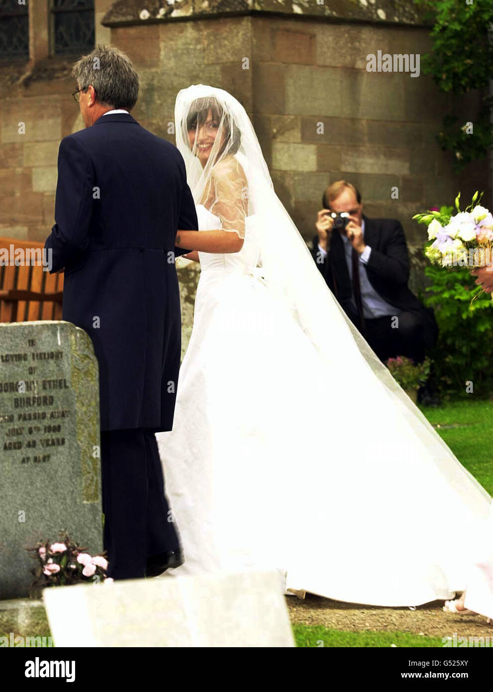 TV presenter Davina McCall, 32, prior to her marriage to Matthew ...