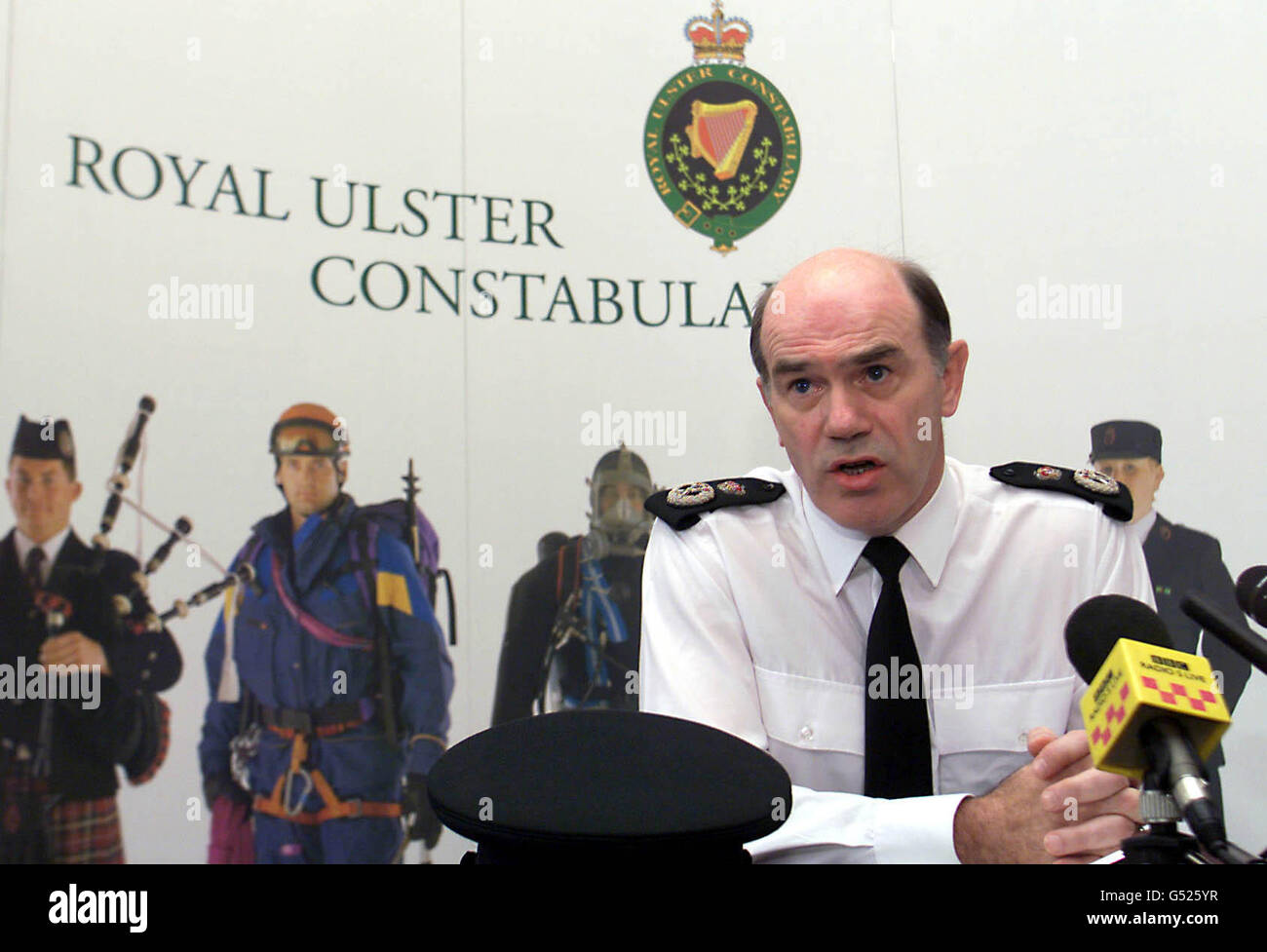 Sir ronnie flanagan ruc chief constable hi-res stock photography and ...