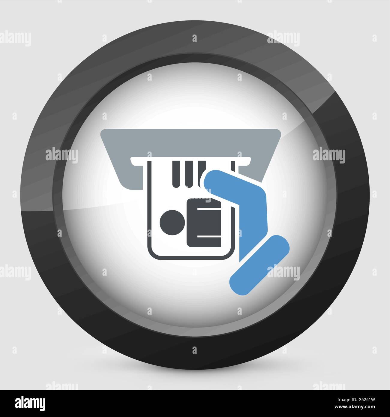 Id card insert icon hi-res stock photography and images - Alamy