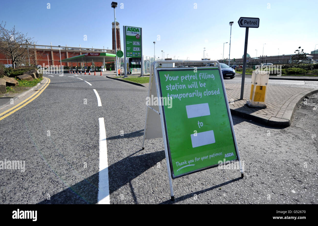 Asda Petrol Tanker High Resolution Stock Photography and Images - Alamy