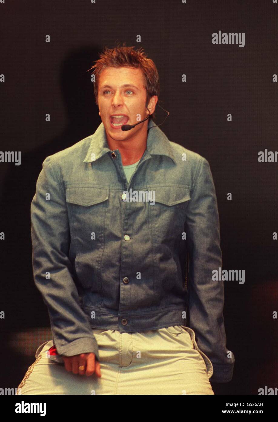 Ritchie Neville From The Boy Band Five High Resolution Stock ...