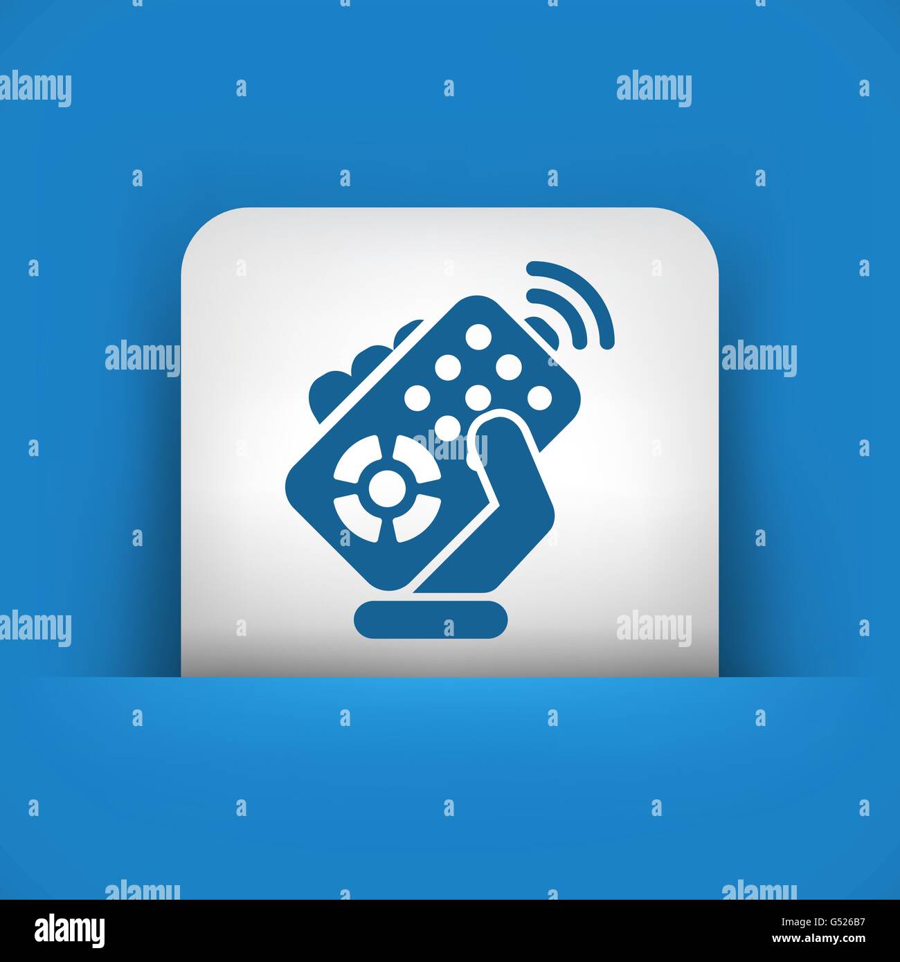 Remote control concept icon Stock Vector Image & Art - Alamy